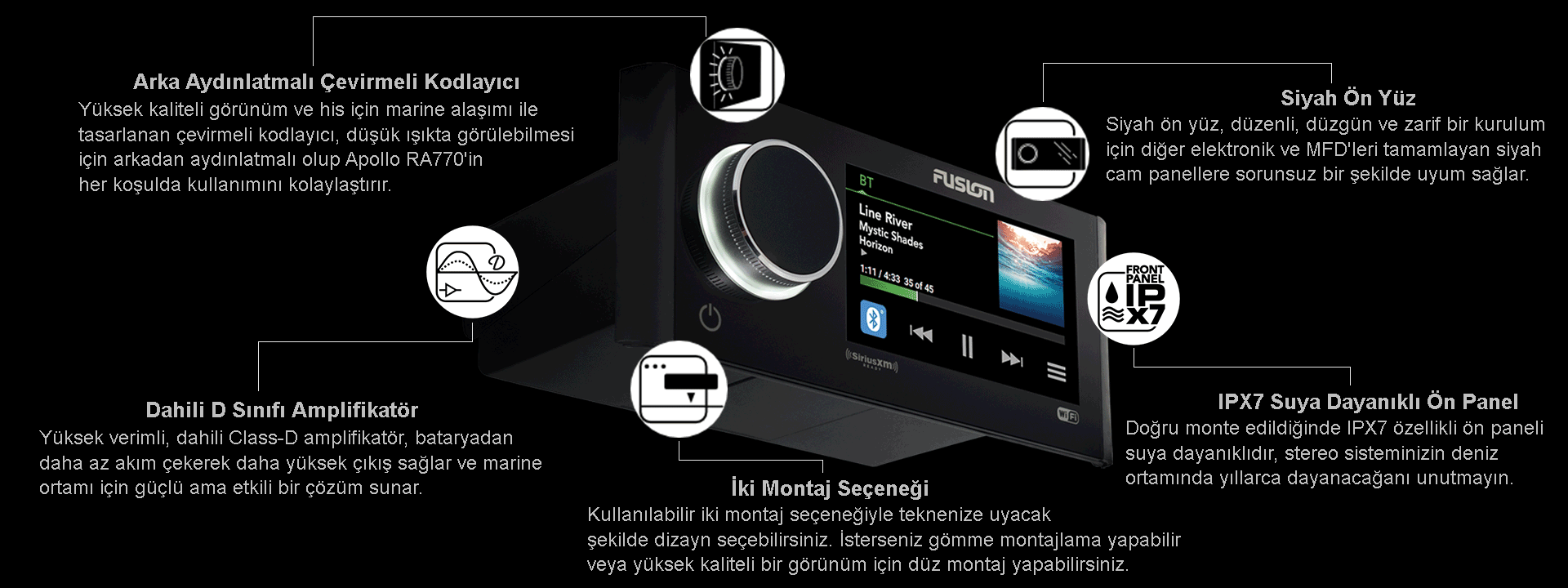 Fusion Apollo MS-RA770 | Garmin Türkiye